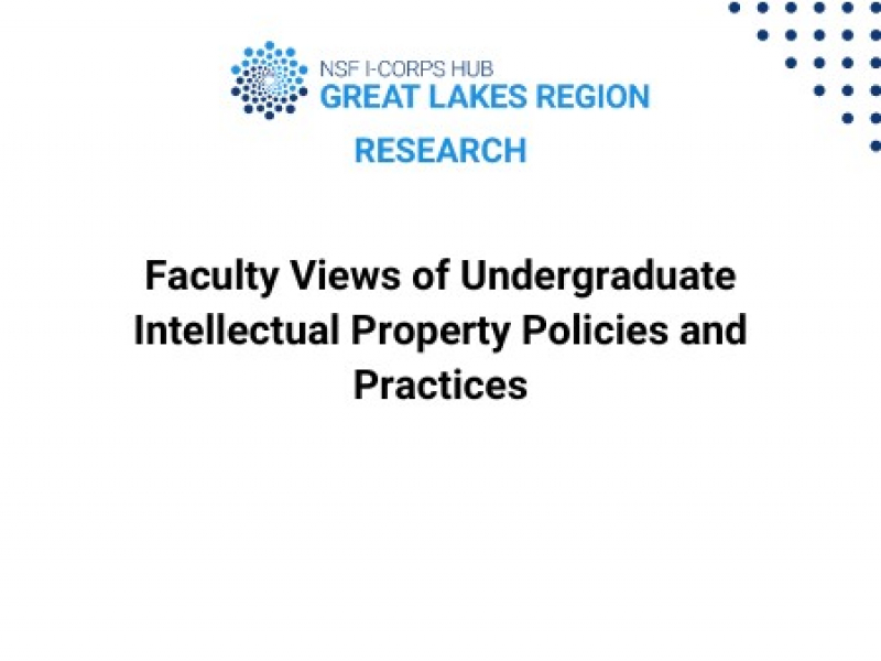 Research - NSF I-CORPS HUB: GREAT LAKES REGION